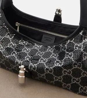 Gucci Jackie Slim Gg Chainmail Top-handle Bag
