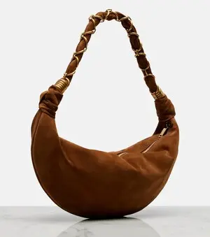 Saint Laurent Amalia Small Shoulder Bag - Brown