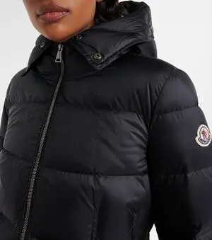 Moncler Boedic Shearling-trimmed Down Coat