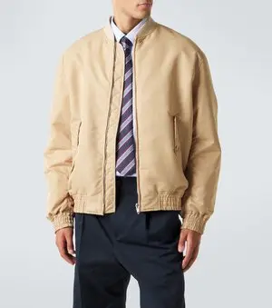 Valentino Garavani Vgold Bomber Jacket - Beige