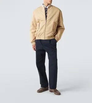 Valentino Garavani Vgold Bomber Jacket - Beige