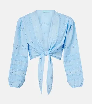 Melissa Odabash Tie Detailed Tops