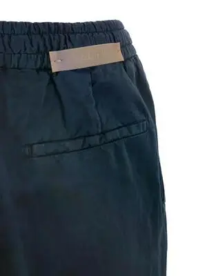 BRIGLIA 1949 Navy Drawstring Trousers