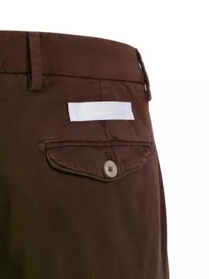 BRIGLIA 1949 Tobacco Pleated Trousers