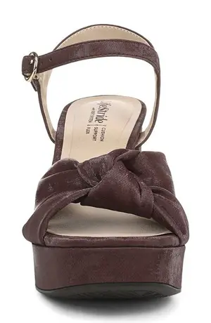 LIFESTRIDE August Ankle Strap Platform Sandal - Plum