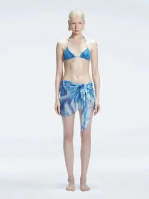 MOEVA Evitacover Up Pareo Resortwear - Blue
