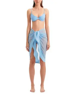 MOEVA Raidencover Up Pareo Resortwear - Blue