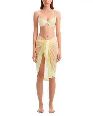 MOEVA Raidencover Up Pareo Resortwear - Yellow