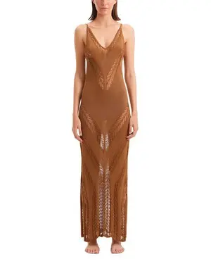 MOEVA Mimi Cover Up Dress Resortwear - Brown