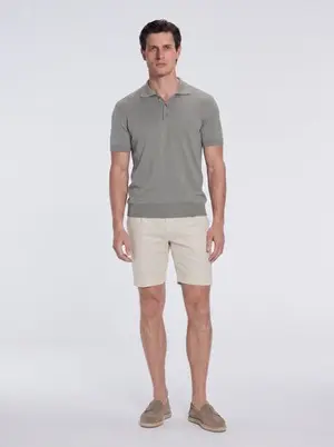 MOEVA Johan Polo Shirt - Open Grey