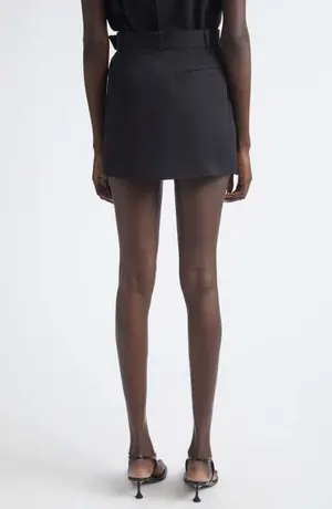 Proenza Schouler Cotton Drill Wrap Front Shorts