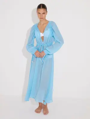 MOEVA Lula Silk Maxi Cover-up