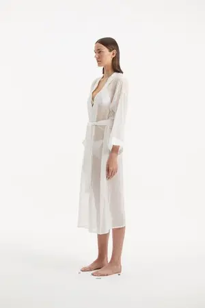 MOEVA Blaze Cover Up Resortwear - White