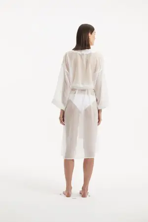 MOEVA Blaze Cover Up Resortwear - White