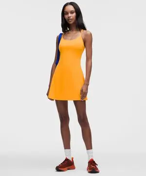Lululemon Flow Y Dress - Warm Glow