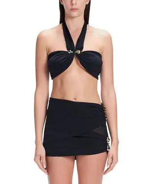 MOEVA Siena Cover-up Pareo Skirt - Black