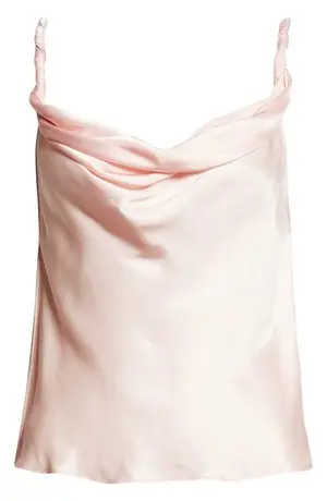 Alice + Olivia Monique Cowl Neck Camisole - Engl Rose