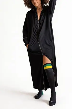 LAS LOUNGEWEAR The Lat/long Hoodie - Black