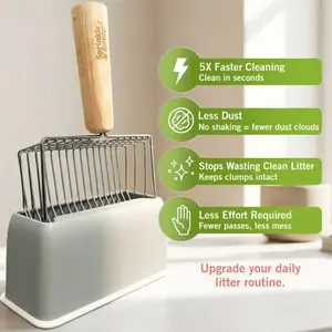SPRINKLE & SWEEP Litter Box Speed Shifter 2 Pack