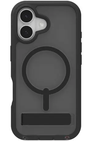 ZAGG Rainier Snap Magsafe Case With Kickstand - Black