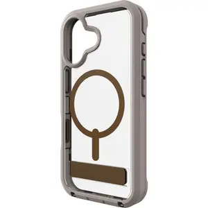ZAGG Rainier Snap Magsafe Case With Kickstand - Brown
