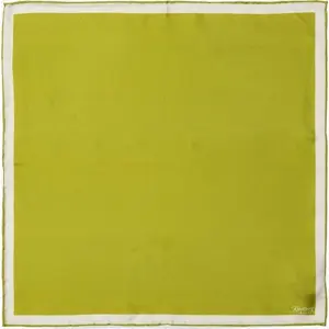 KNOTTERY & CO Sophistique Silk Pocket Square - Mustard