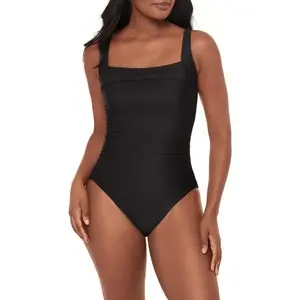 Miraclesuit Rock Solid Polaris One-piece Swimsuit - Black