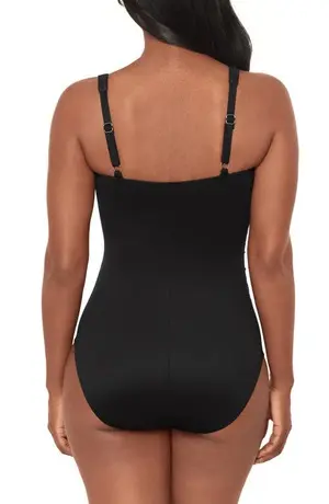 Miraclesuit Rock Solid Polaris One-piece Swimsuit - Black