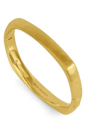 DEAN DAVIDSON Mara Hinge Bangle - Gold