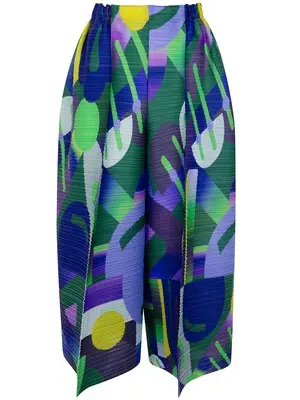 PLEATS PLEASE Playground" Bermuda Pants - Pink