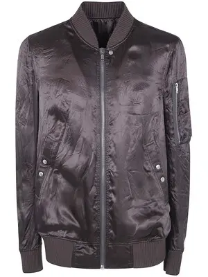 Rick Owens Bomber Jacket - Gray