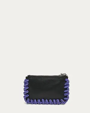 AIMEE Cord Zip Pouch - Black