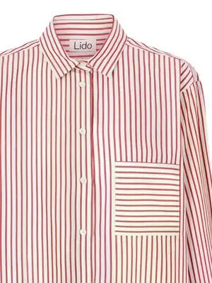 LIDO Striped Oversized Shirt