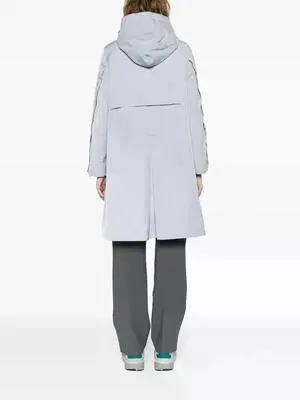 Giorgio Armani Logo-tape Detail Hooded Parka