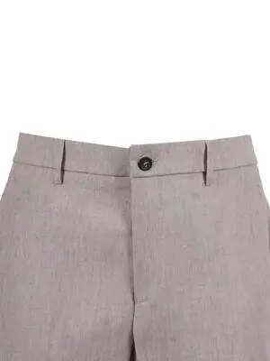 Peserico Pressed-crease Straight-leg Trousers