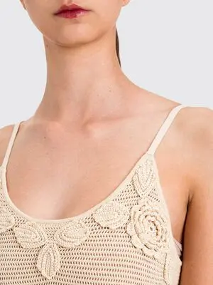 TWINSET Crochet Maxi Dress