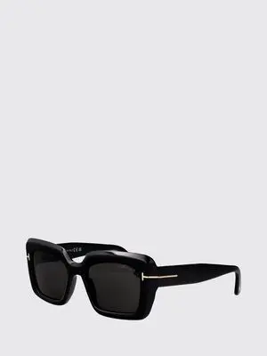 TOM FORD Rectangular Cat-eye Acetate Sunglasses - Black