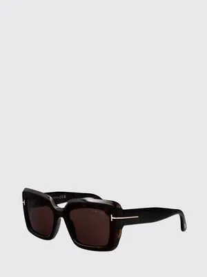 TOM FORD Rectangular Cat-eye Acetate Sunglasses - Brown