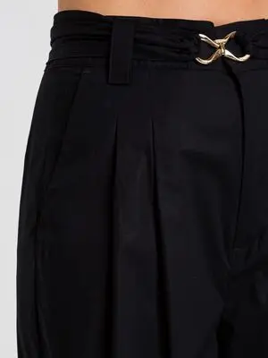 TWINSET Cotton Wide-leg Trousers