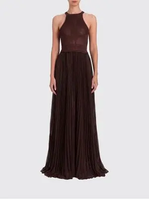 TWINSET Pleated Maxi Dress