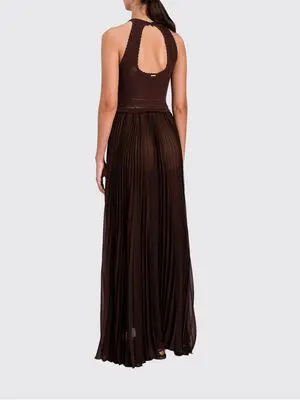 TWINSET Pleated Maxi Dress