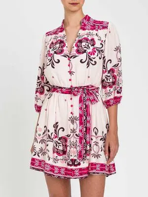 TWINSET U & B Printed Midi Dress