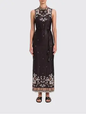 TWINSET U & B Sleeveless Maxi Dress - Black
