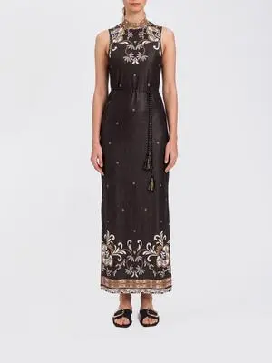 TWINSET Midi Dress With Ethnic Print