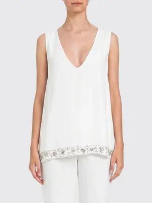 TWINSET U & B Sleeveless Embellished Top