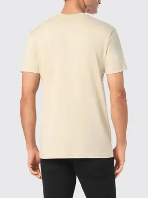 BILLIONAIRE Cotton T-shirt With Lion Print - Beige
