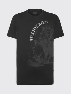 BILLIONAIRE Cotton T-shirt With Lion Print