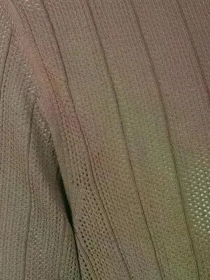 CRUCIANI Ribbed-knit T-shirt