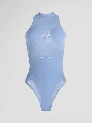 MARGHERITA MACCAPANI Econyl Bodysuit - Sky