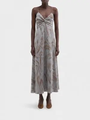 MARGHERITA MACCAPANI Knotty Dress In Organic Cotton Blend